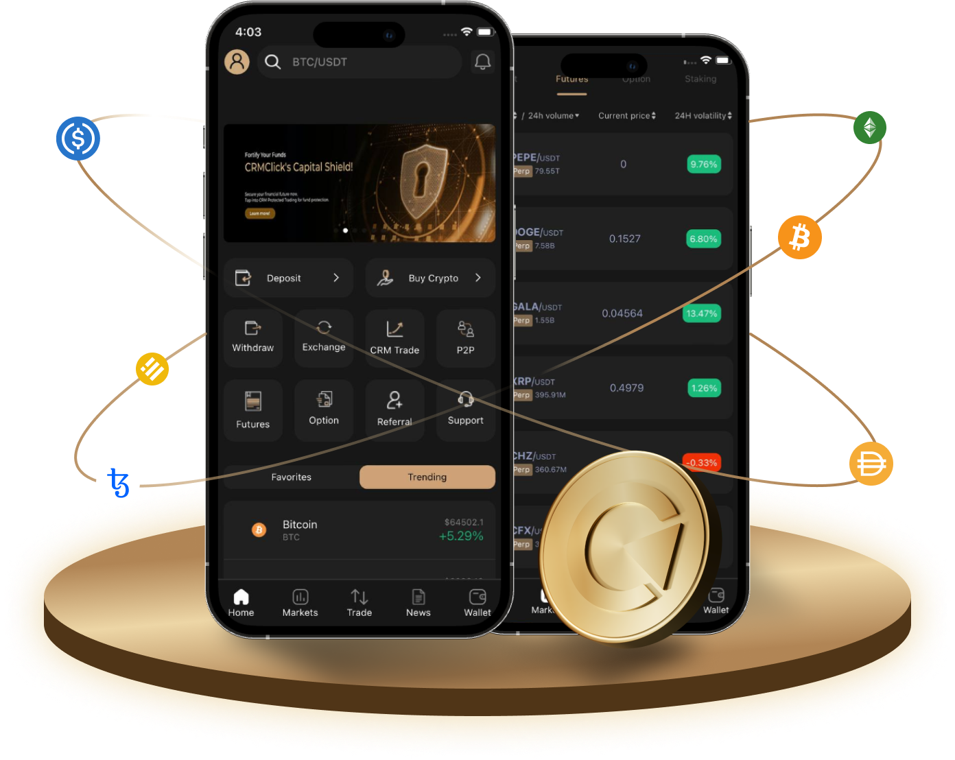 CERRAM META | Cryptocurrency Trading Platform